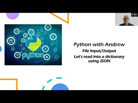 Python Files - Using JSON for configuration information