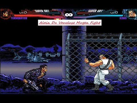 Mugen : Terminator Vs Kano (Request)