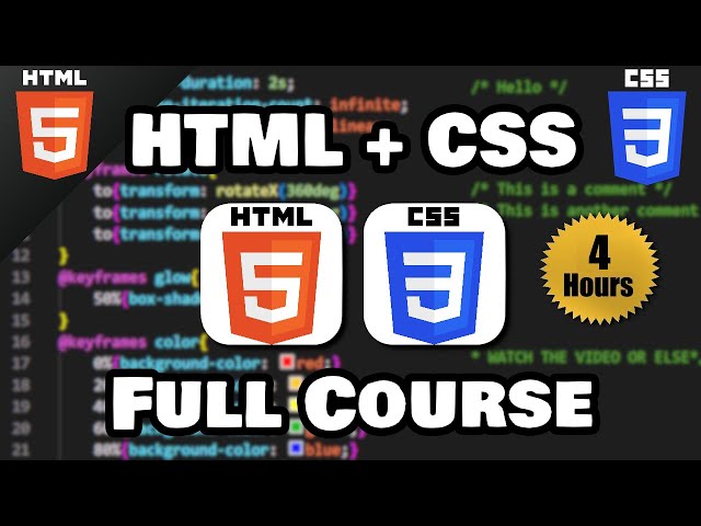 Comprehensive Guide to HTML & CSS: From Basics to Advanced Techniques ...