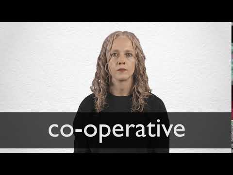 CO-OPERATIVE definition and meaning | Collins English Dictionary