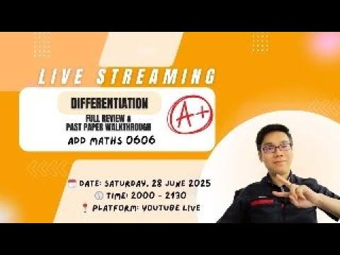 🔥 Master Differentiation: Live Question Drill!