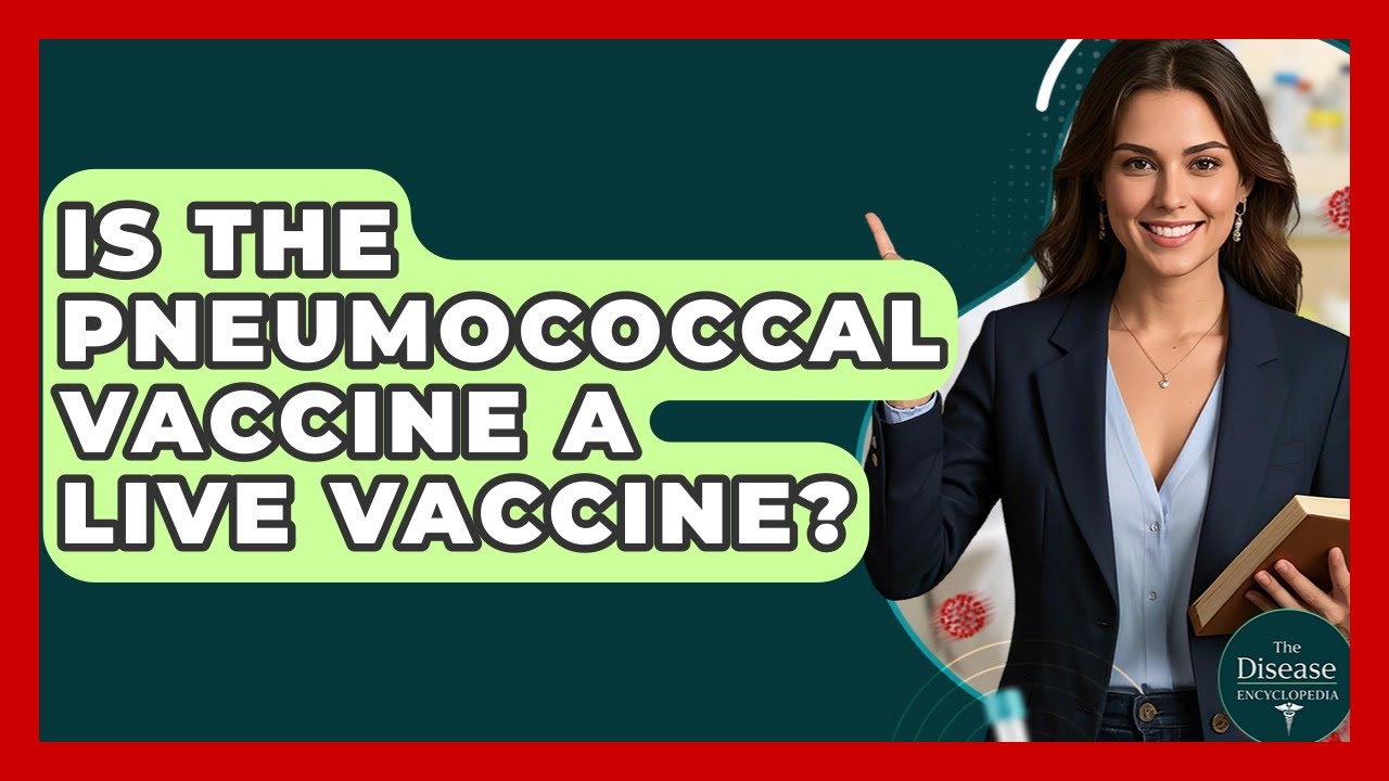 Is The Pneumococcal Vaccine A Live Vaccine? - The Disease Encyclopedia