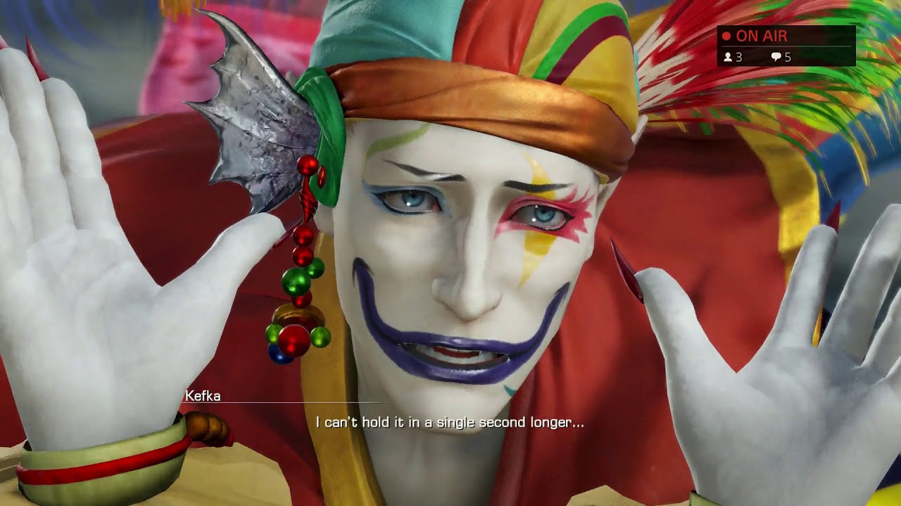 Dissidia NT - Kefka Solo Matches #1