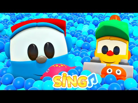 Sing with Leo the Truck! Learn numbers song for kids. Nursery rhymes. Karaoke songs for kids