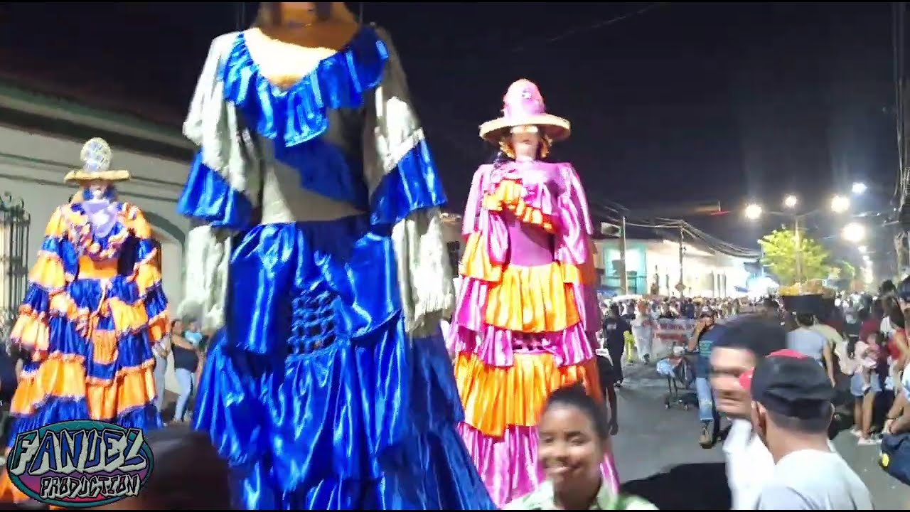 CARNAVAL MITOS Y LEYENDAS LEÓN NICARAGUA 2025 COMPLETO