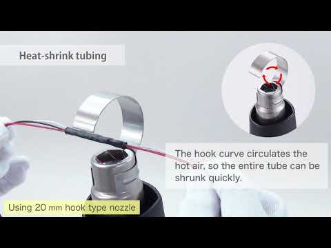 HAKKO FV- 310; heat shrink tubing
