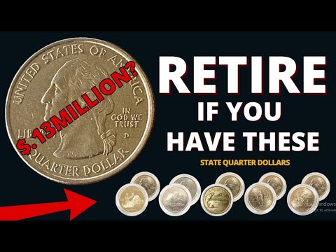 Top 5 Most Expensive Rarest State Quarters Dollars: Quarters Coins That Worth BIG Money!