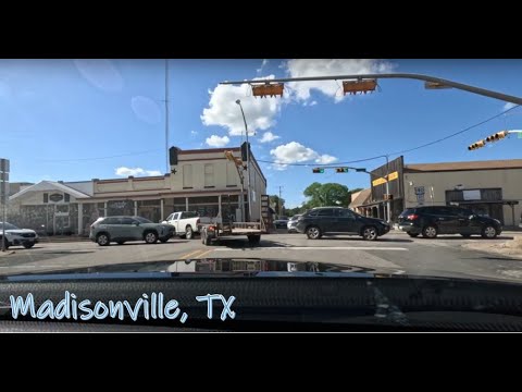 Driving through Madisonville Texas on 04.13.2023 #madisonville #tx #driving