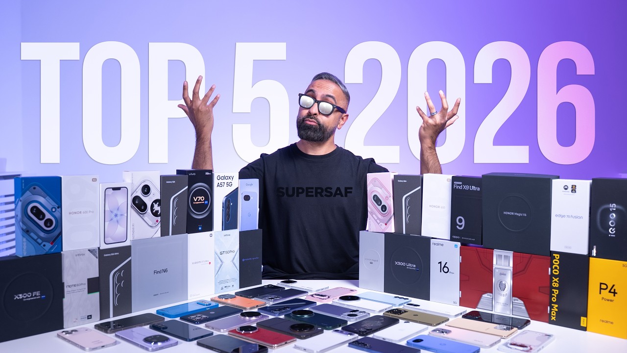 Top 5 BEST Smartphones of 2026… So Far