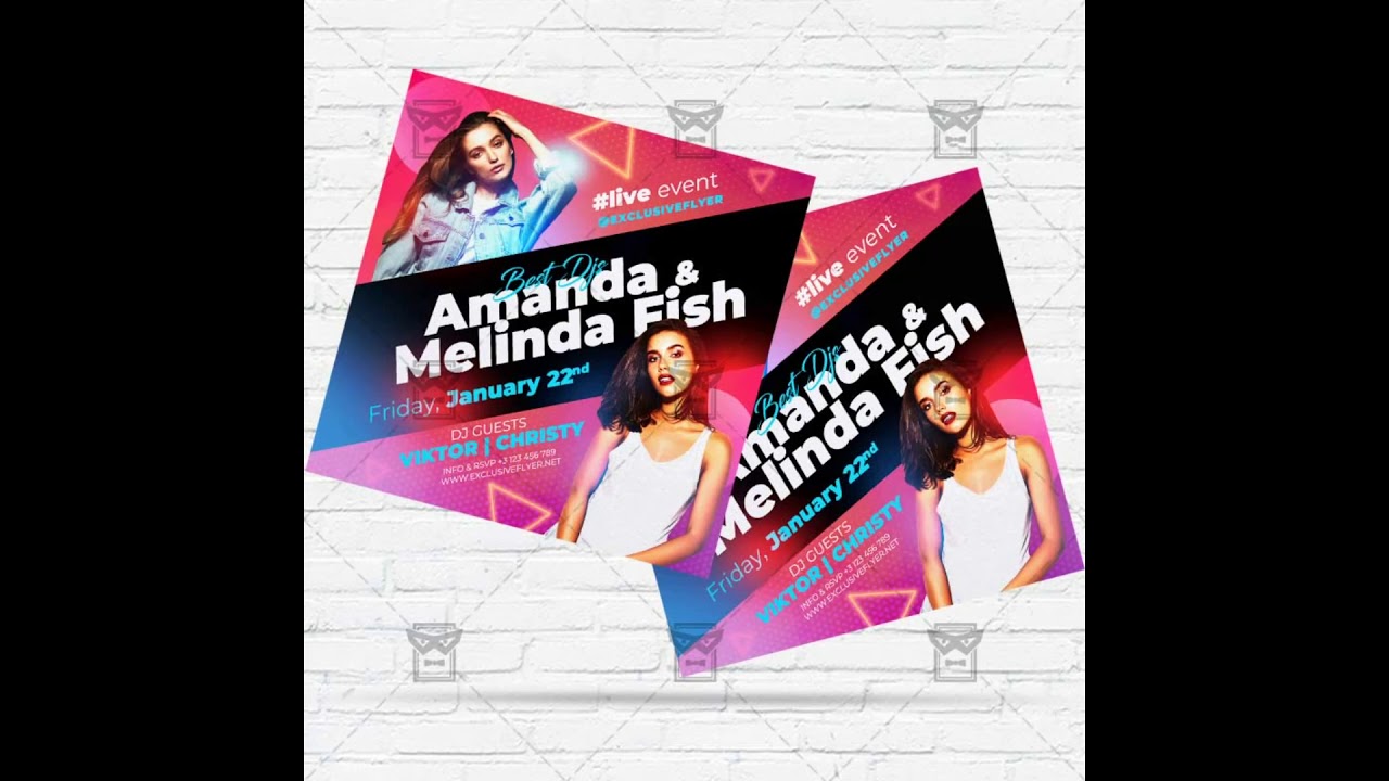 Latin Party - Flyer PSD Template