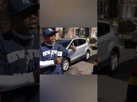 HASSAN CAMPBELL GETTING G-CHECKED BY SANETER T.V IN BX RIVER-HASSAN BACKS DOWN AGAIN #shorts