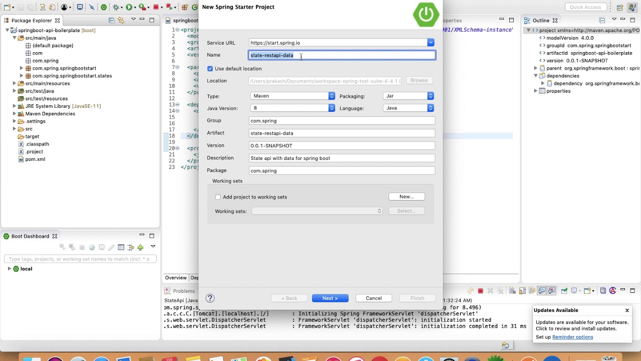 Customizing Spring Configuration - Spring Boot Lesson 9