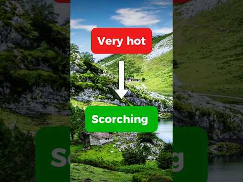 Lesson 4 | Say goodbye to very| Use these powerful alternatives #synonyms #vocabulary #youtubeshorts
