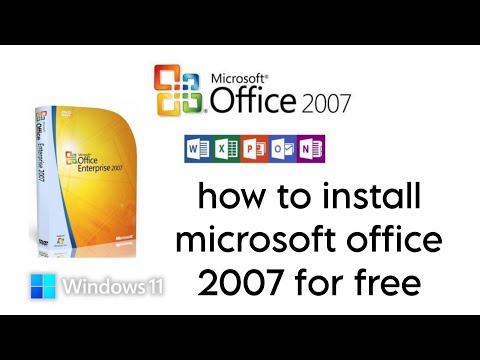 How To Install Microsoft Office 2007 Enterprise For Free - Office 2007
