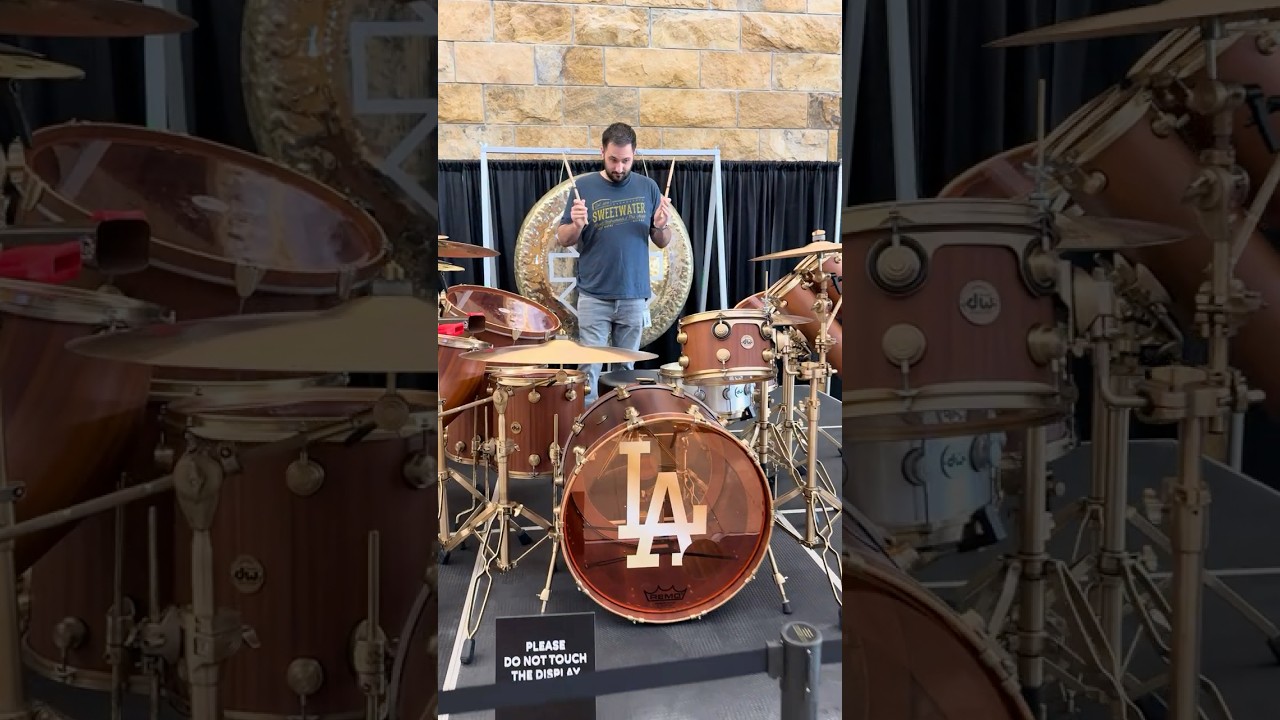 You GOTTA hear Chad Smith's Insane Drum Set!