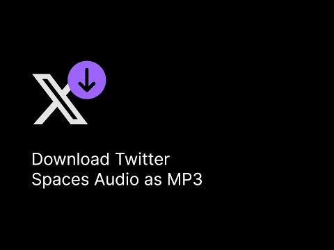 Download Twitter Spaces - Chrome Web Store