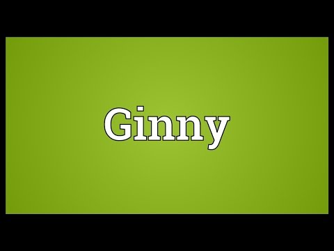 Ginny Meaning