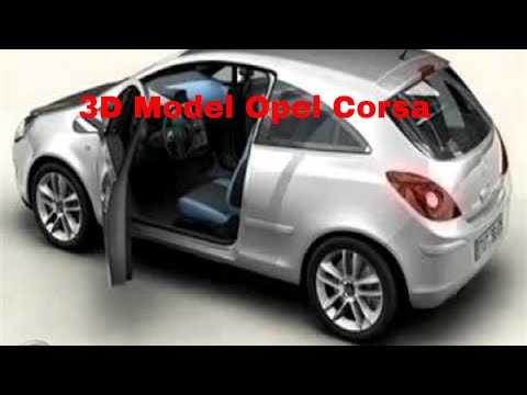 3D Model Opel Corsa Review