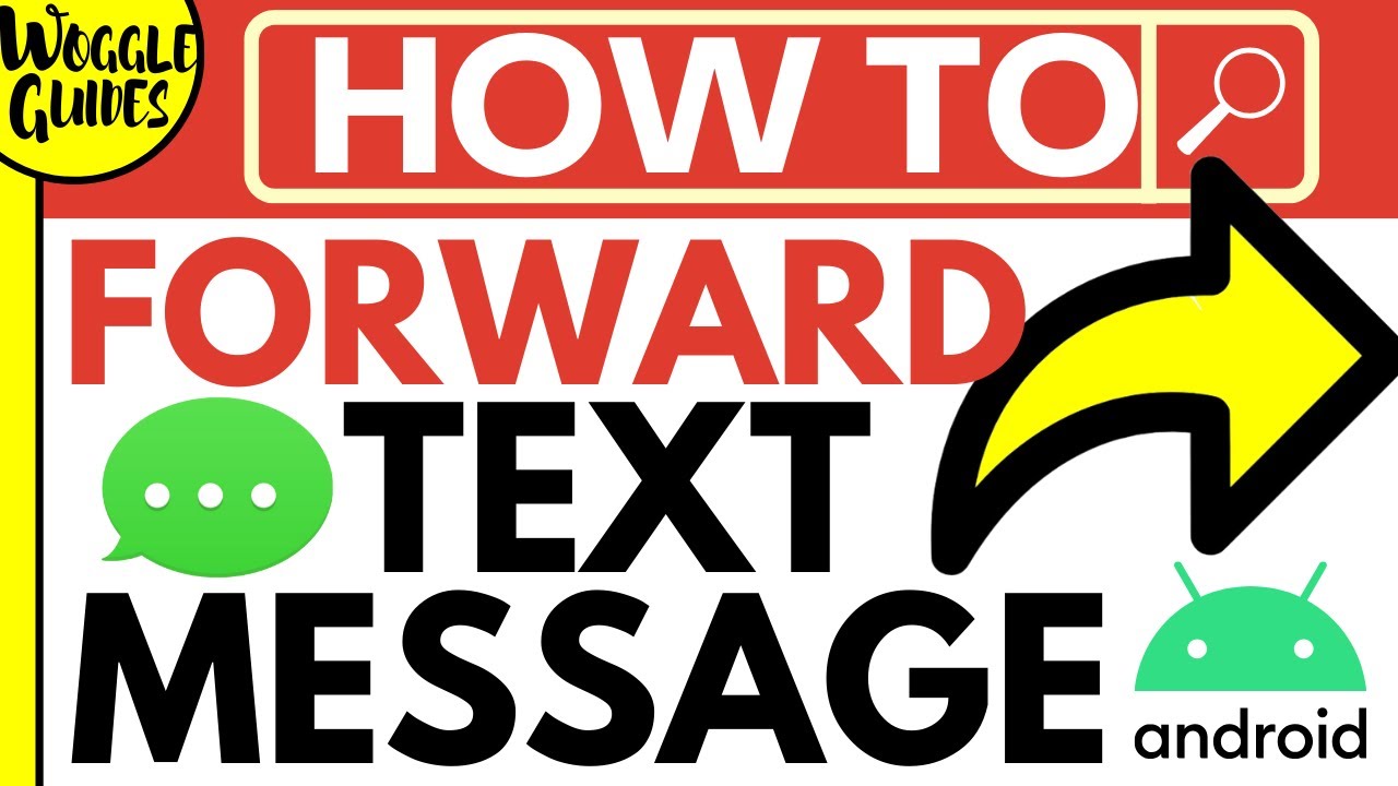 How to forward a text message on Android