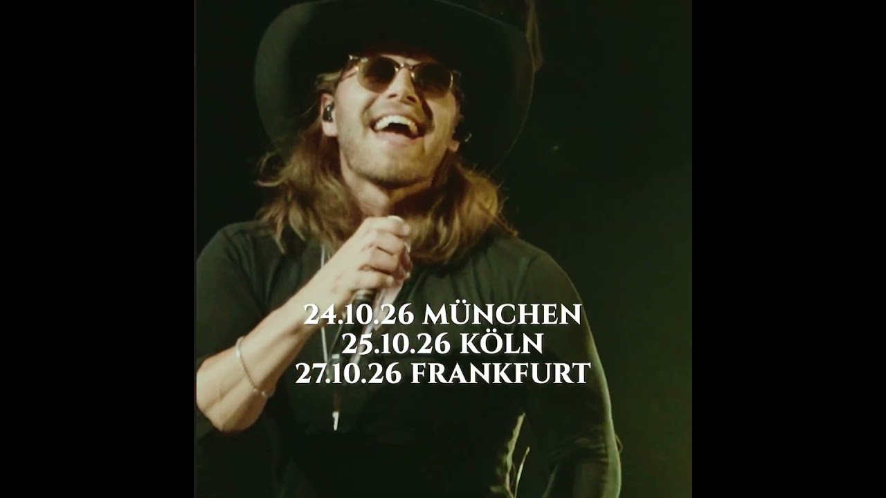 Warren Zeiders - World Tour 2026 - Tourtrailer square