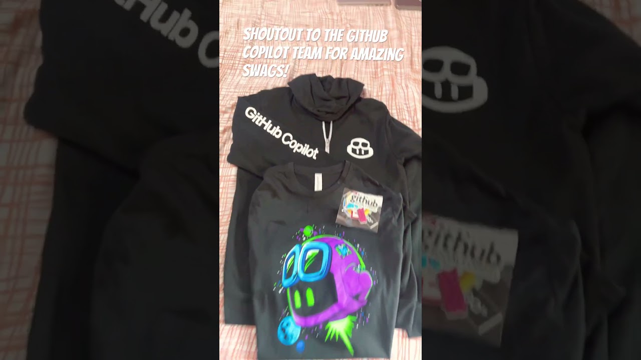 Unboxing the Github Copilot Goodies! #GitHubCopilot #DeveloperLife #Goodies #Unboxing #salesforce