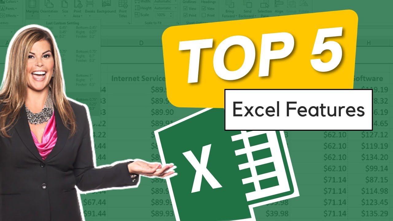 Top 5 Excel Features for Financial Modellers