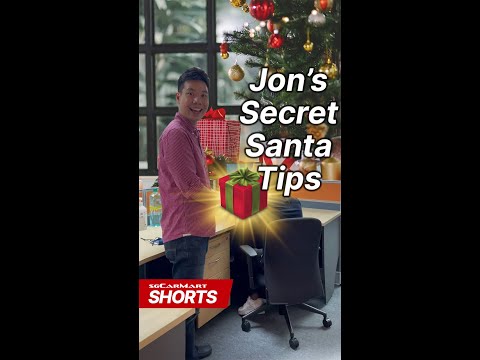 Jon gives tips on how to win Office Secret Santa @KiaSingapore! #shorts