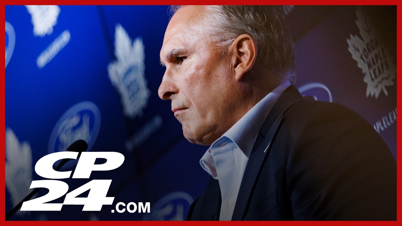 Craig Berube fired as coach of the Toronto Maple Leafs