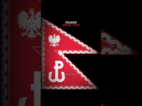 NEPAL-STYLED FLAGS OF COUNTRIES (PART 1) #nepal #flag #history #edit #shorts