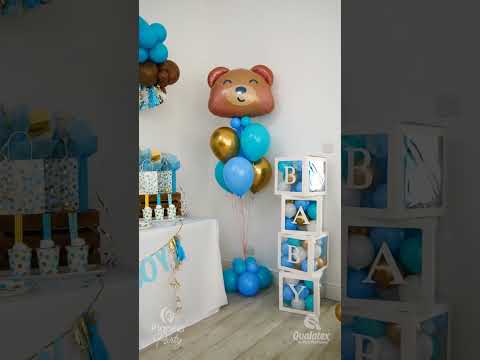 Baby Shower Boy balloon ideas Qualatex