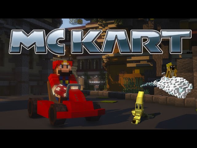 Mario Kart in Minecraft! | 1.19.4 Minecraft Map