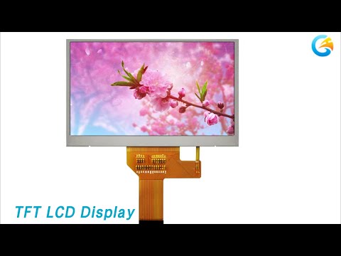 LVDS Interface TFT LCD Display 4.3 Inch IPS High Definition 1280x720