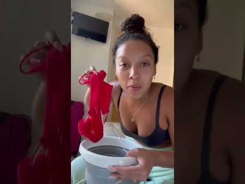 Travel Hack - Portable Washing Machine