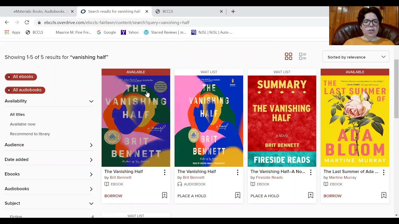 Libby and Overdrive Walkthrough: Maurice M. Pine Library