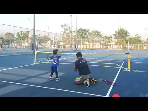T2 tennis coaching with Kru Two 1 st