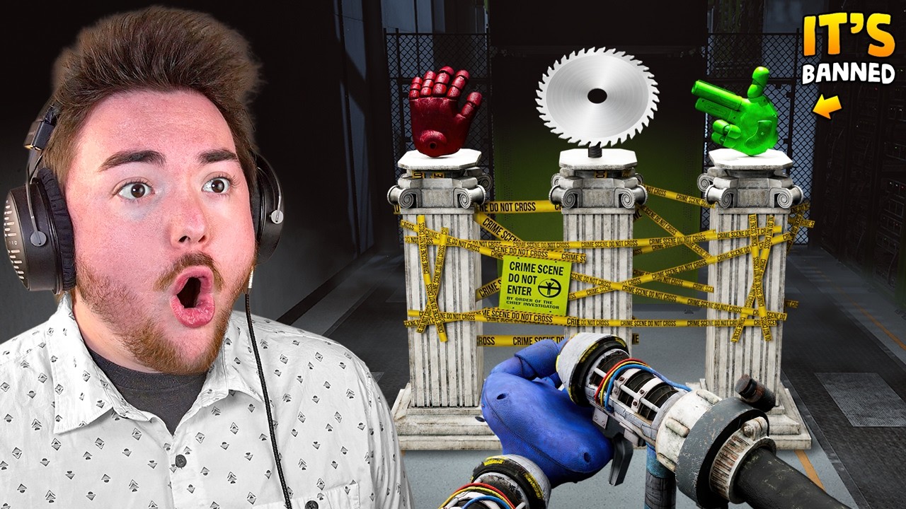 NEW BANNED HANDS MOD!!! (Playtime CO Forbidden) | Poppy Playtime Chapter 5 Gameplay (Mods)