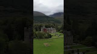 Moody day at Inverlochy Castle Hotel. Fort William #scotland #castle #history #got #shorts #ytshorts