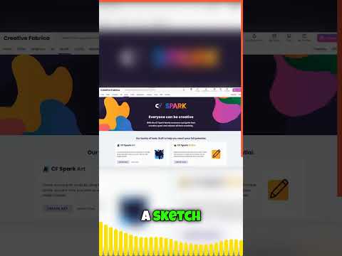 Magic Touch with CF Spark AI Art Generator