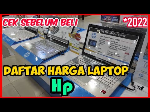 Daftar harga laptop HP terbaru 2022