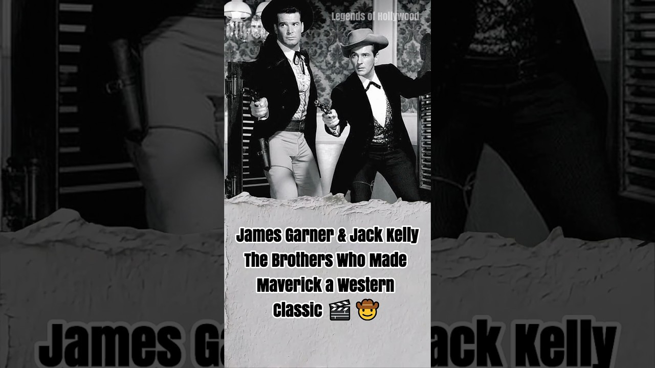 James Garner & Jack Kelly — The Brothers Who Made Maverick a Western Classic  🤠🎬