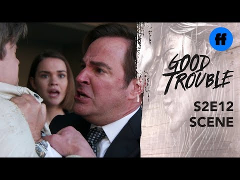 Good Trouble Season 2, Episode 12 | Judge Wilson Shoves Callie | Freeform