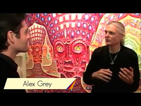 Alex Grey talks about the process of visualizing consciousness through art.