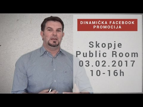 Facebook Dinamičko Reklamiranje - Skopje 03 02 2017