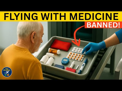 How Seniors Should Carry Medications for Flight – NEW TSA Rules 2025