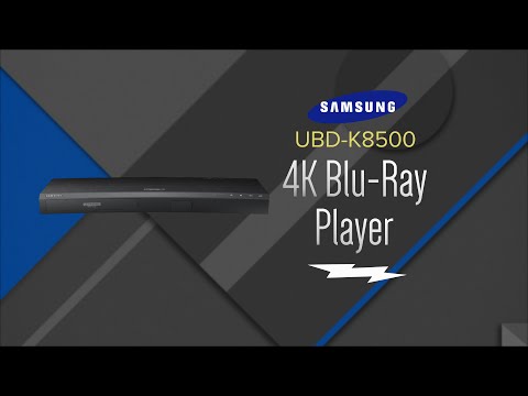 Samsung Black 4K Blu-ray Disc Player UBD-K8500/ZA - Overview