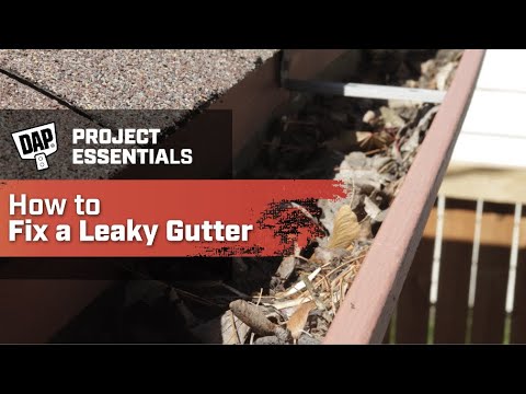 How To Fix a Leaky Gutter