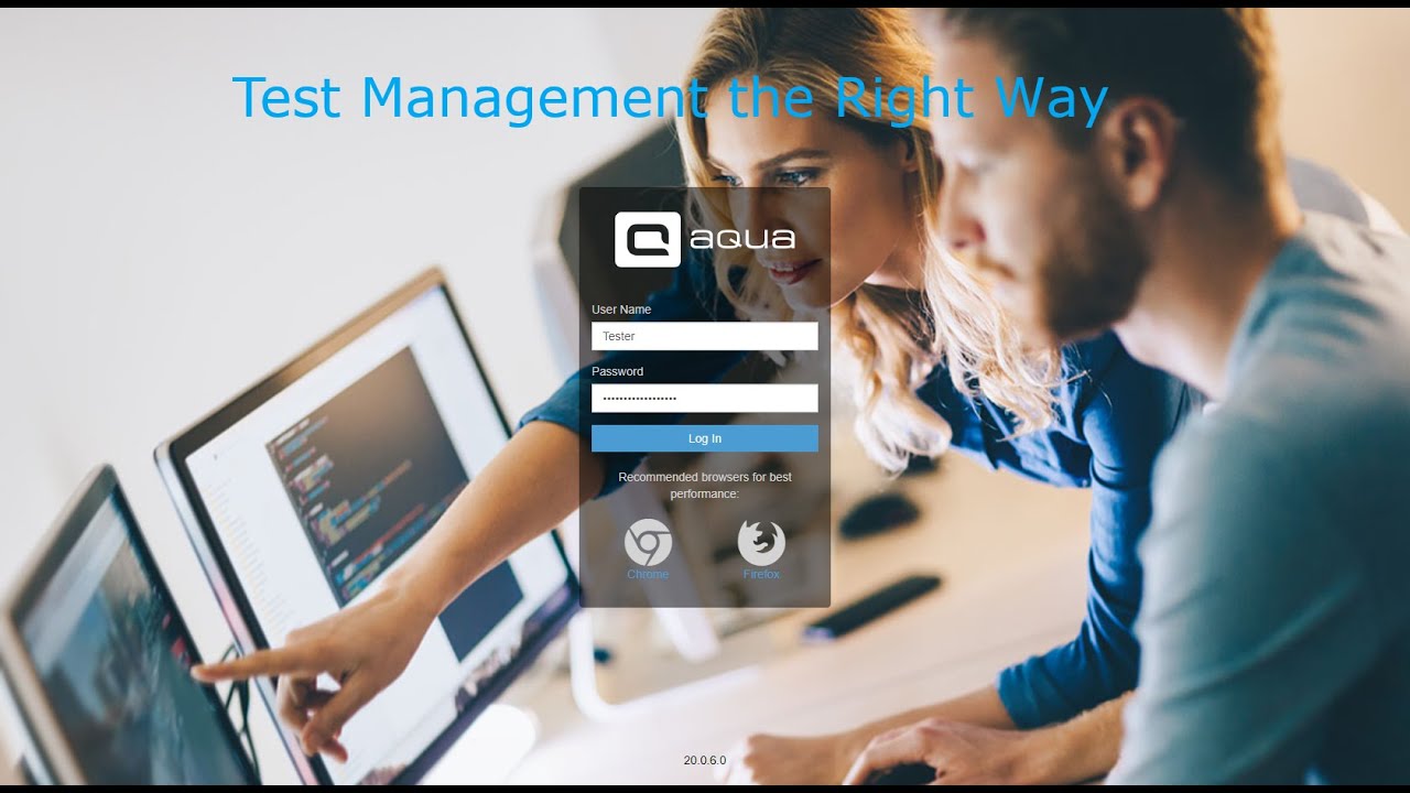 aqua Test Management Software Overview