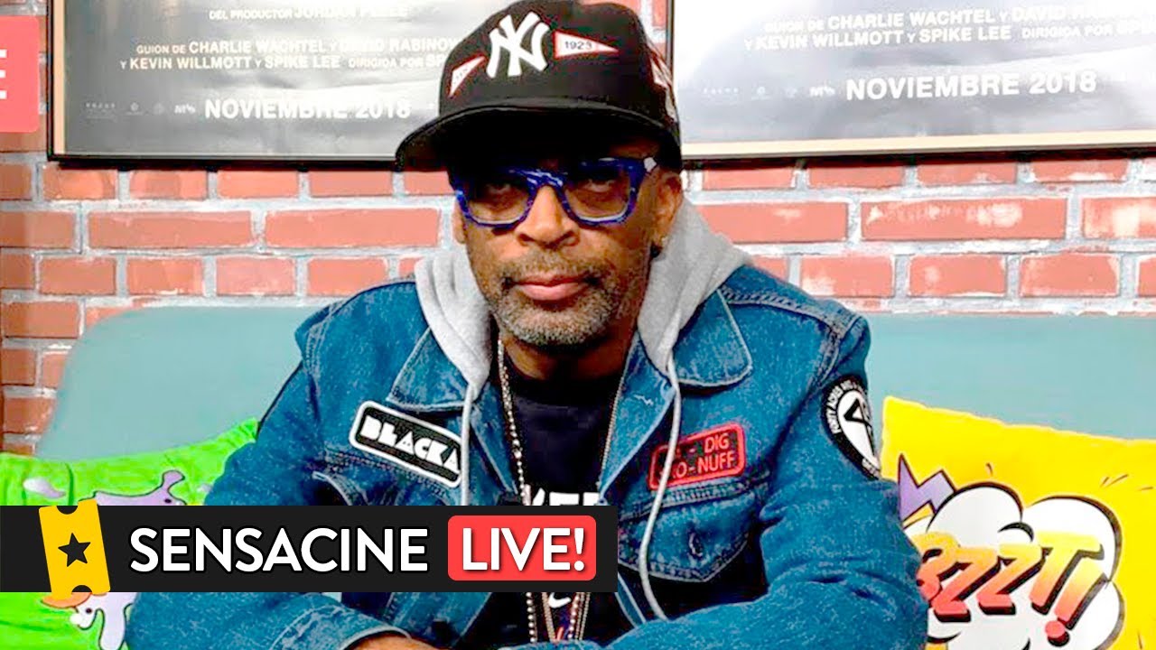LIVE | SPIKE LEE visits SensaCine to talk about 'BlacKkKlansman'