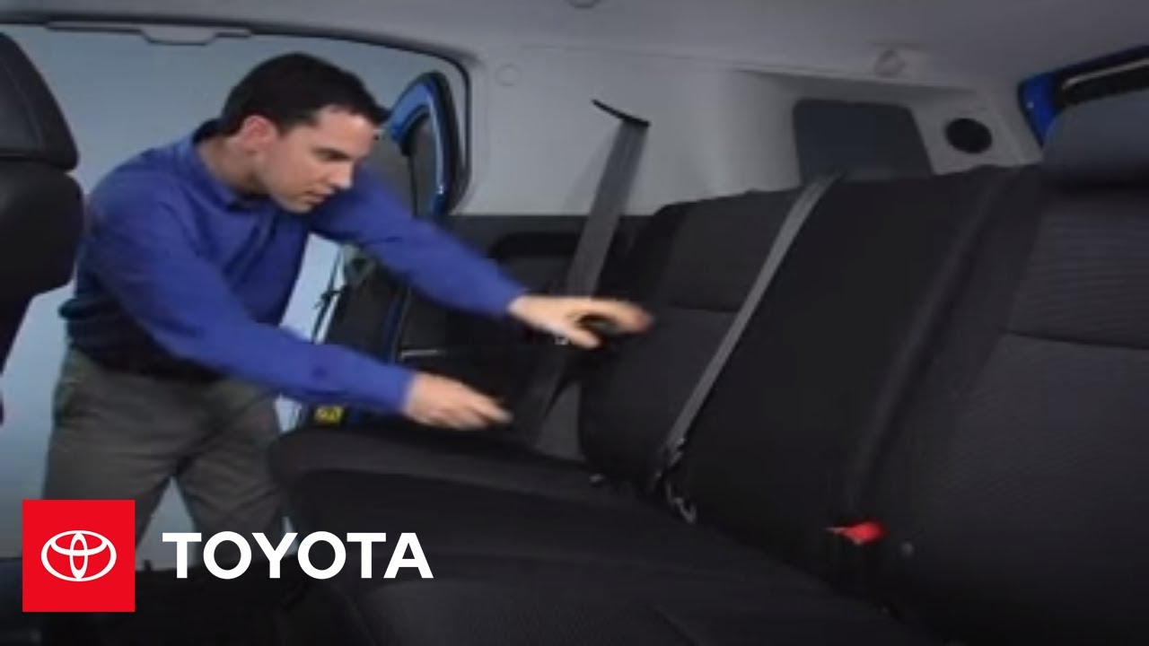 2007 - 2009 FJ Cruiser How-To: Folding Rear Seats | Toyota