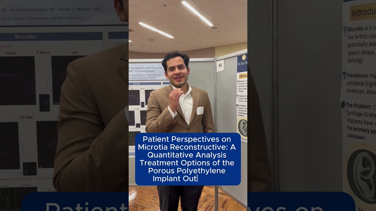 We asked med students at Summer Research Symposium to explain their research to a 5-year-old! 🖍️